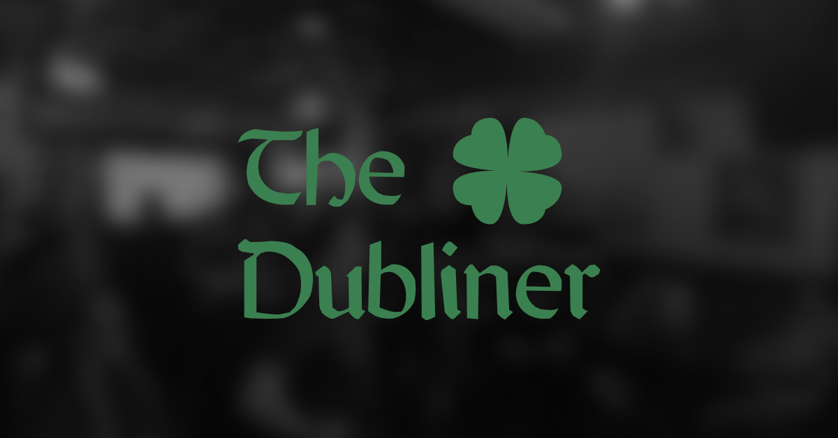 Dubliner Menu